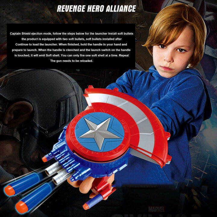 [Ready Stock] Marvels Avenger Mech Strike Captain Americas Shield Role ...
