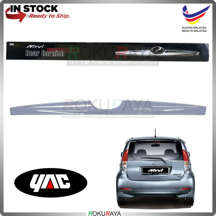 [S28 GLITTERING SILVER] Myvi Old (1st Gen) Rear Back Tailgate Trunk Top ...