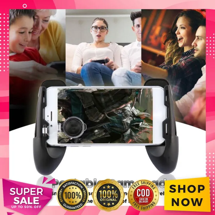 Original Best Seller COD Portable Game Grip Pad 3 In 1 Gamepad Joystick Controller Portable ...