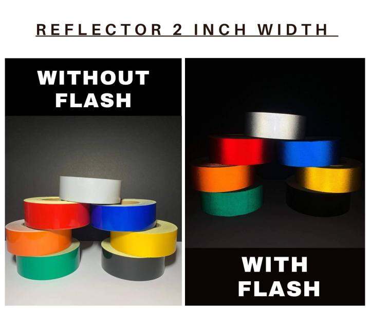 Reflectorized Sticker 2/3/4 Inches x 5/10 Feet | Lazada PH