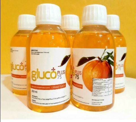 Gluco Plus, Glucose Concentrated Drink OGTT , 75 grams, 200 ml 15pcs ...