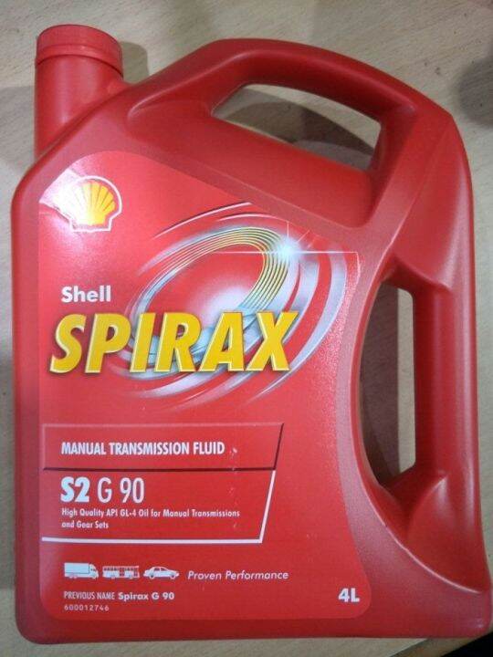 Oli Shell Spirax S2 G 90 Galon 4 Lt ORIGINAL -13095 | Lazada Indonesia