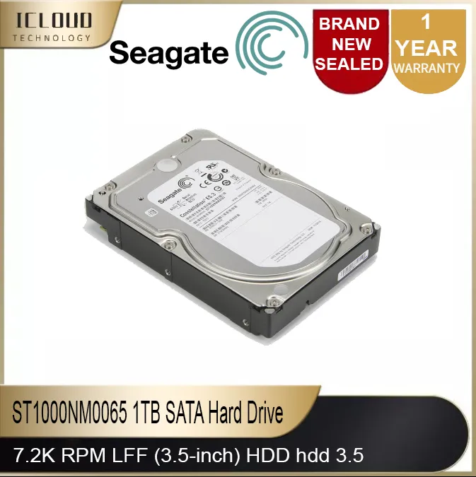 Seagate 1TB Desktop HDD Sata 6Gb/s 64MB Cache 3.5-Inch Internal Bare ...