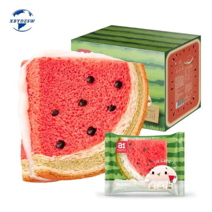 【DFIDF MALL】【Excellent quality, fast delivery】Watermelon Toast Sandwich ...