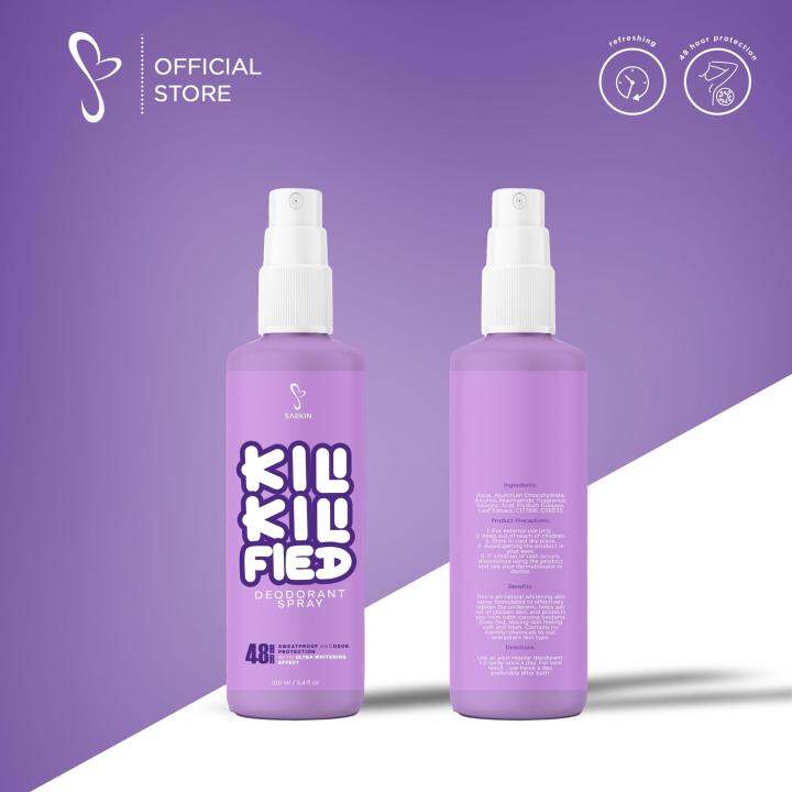 KILI-KILI FIED Deodorant Spray | Lazada PH