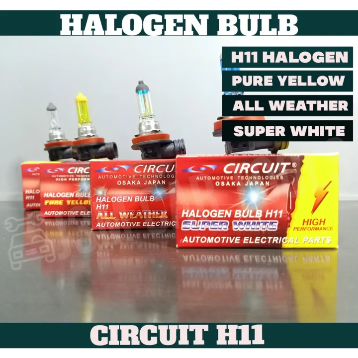 【Ready Stock】 Halogen Bulb Circuit H11 12v 55w /100w ; 24v 70w | Lazada PH
