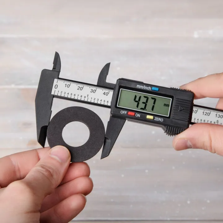Digital Caliper Portable Electronic Vernier Caliper 100mm Calliper ...