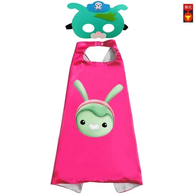 Octonauts Toys Set Mask Cape Cloak Cosplay Cartoon Octonauts Birthday S ...