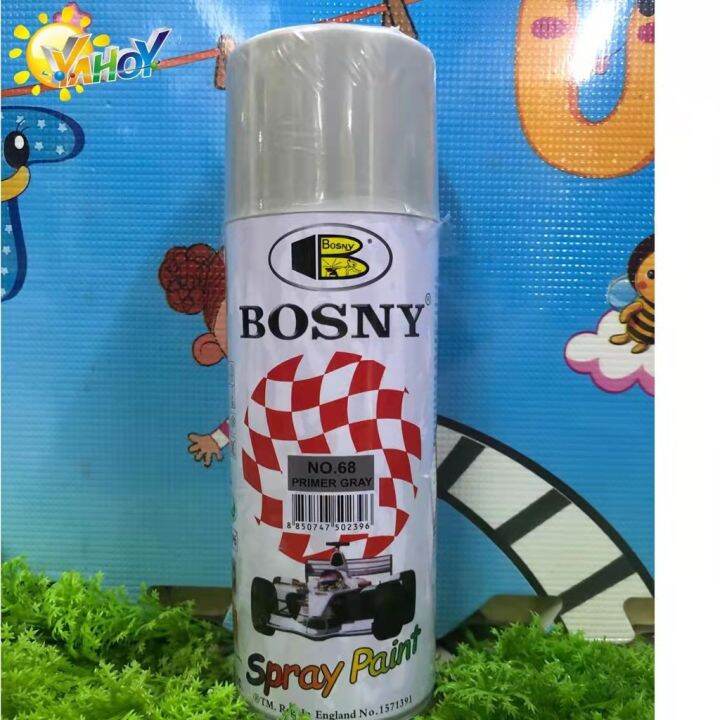Bosny Spray Paint Solid Colors 100% Acrylic Spray Paint | Lazada PH