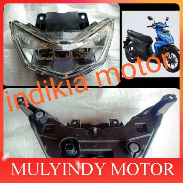 headlamp lampu depan beat fi esp LED ECO original | Lazada Indonesia