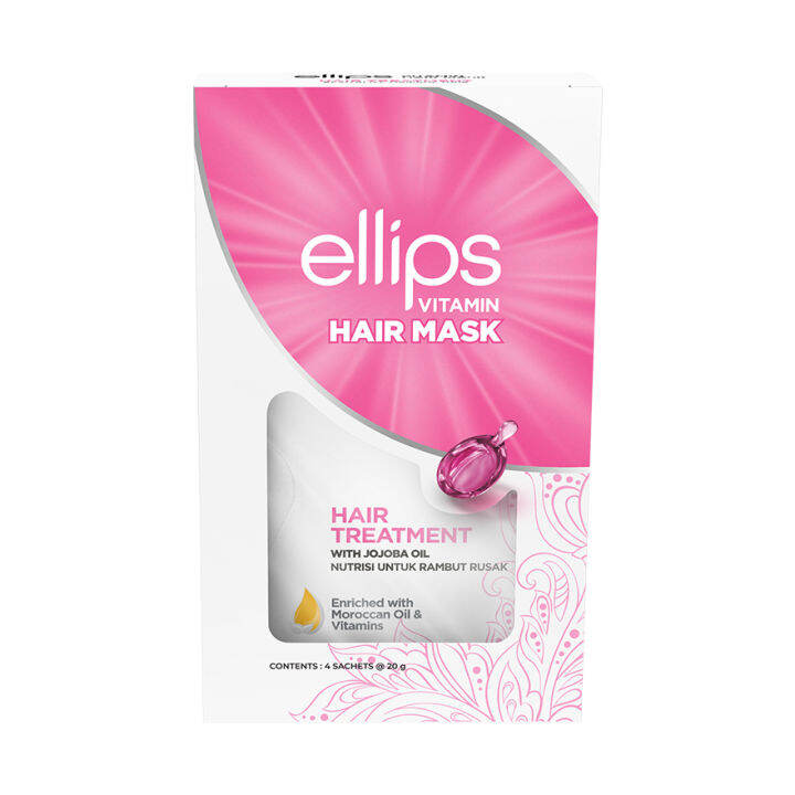 ELLIPS Hair Mask with Jojoba Oil 20g | Lazada