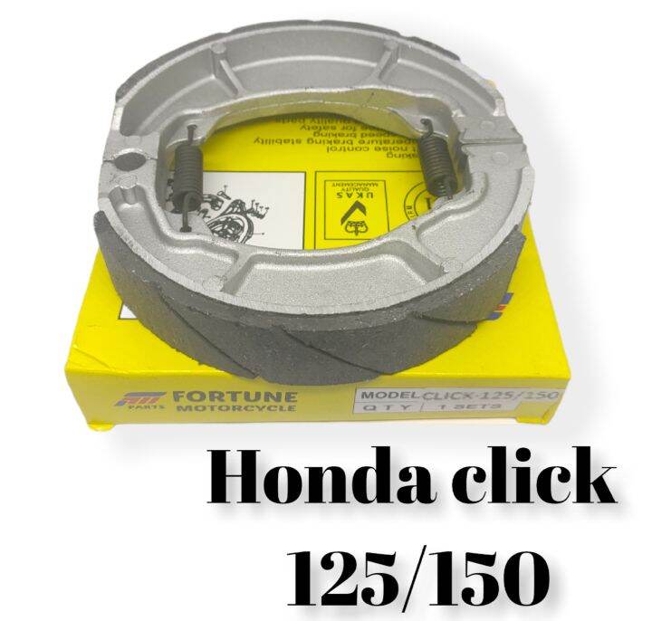 brake shoe for honda click 125/150 genuine parts | Lazada PH