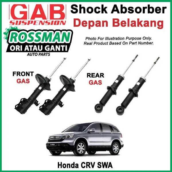 Honda CRV SWA Original GAB Premium Absorber Set | Lazada