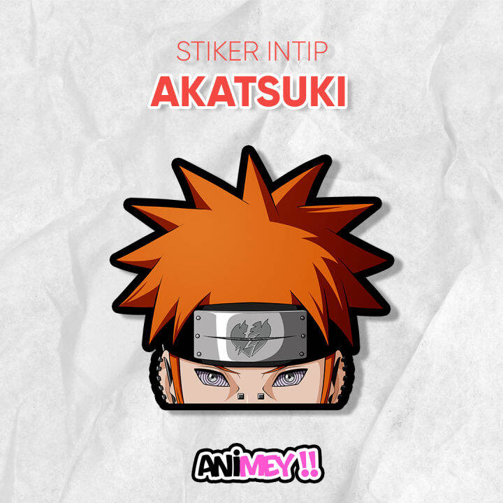Stiker Intip Akatsuki Anime Naruto / Sticker Waterproof | Lazada Indonesia