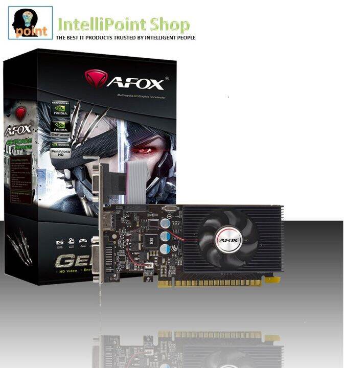 AFOX GeForce GT730 LP (4GB 128Bit) MULTI MEDIA 3D GRAPHIC ACCELERATOR ...
