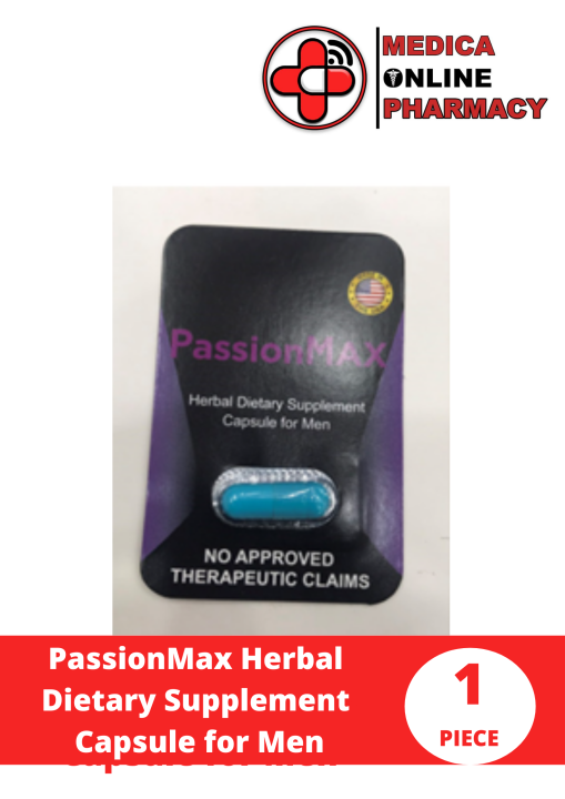 PassionMax Herbal Dietary Supplement Capsule for Men | Lazada PH