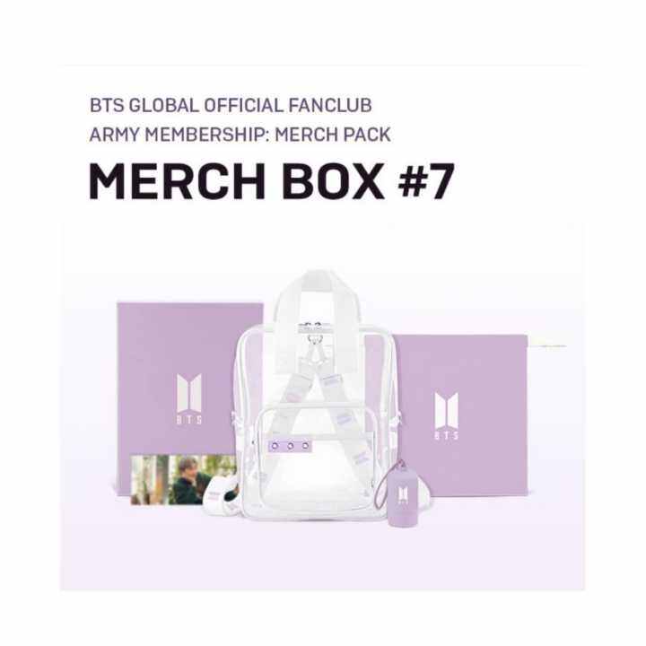 Ready BTS Clear Bag Merch Box #7 | Lazada Indonesia