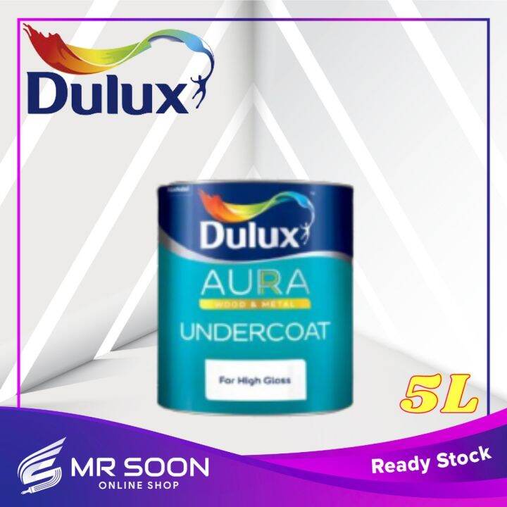 DULUX Speed Undercoat Aura Undercoat 5L Paint For Wood & Metal ...