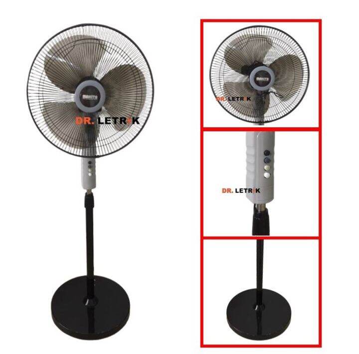 Brand MAHITA 16'' 12'' Stand Fan / Table Fan - Kipas Berdiri / Kipas Meja | Lazada