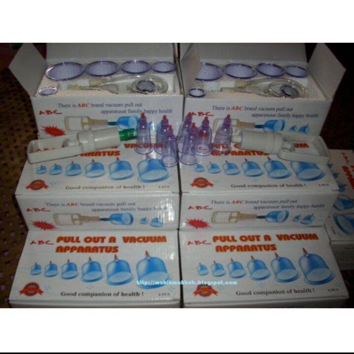 Pull out a vacuum apparatus (bekam abc) 6pcs | Lazada