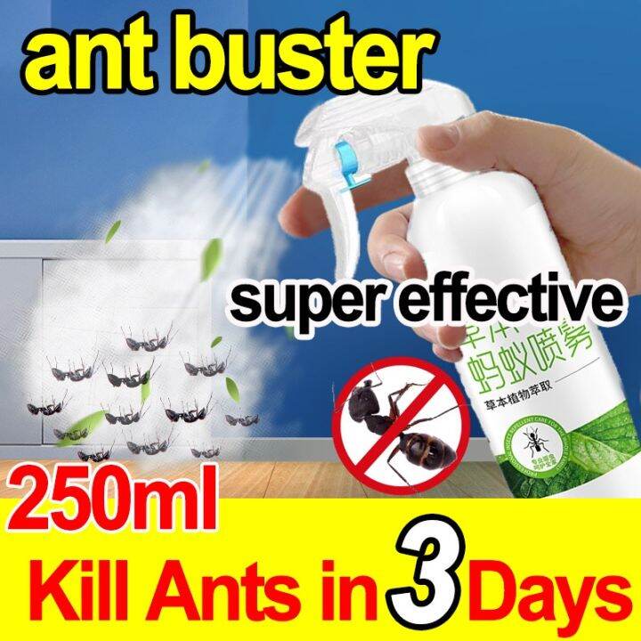Insect Spray 250ml Ant Spray Killer Termite Spray Fast Acting Plant Insecticide Ant Killer ...