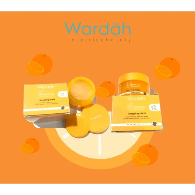 Wardah C Defense Sleeping Mask 30g | Lazada Indonesia