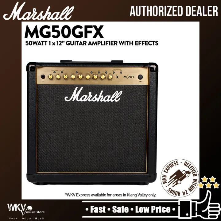 Marshall MG50GFX - 50 Watt , 1x12" Guitar Amplifier with Effects (MG50 ...