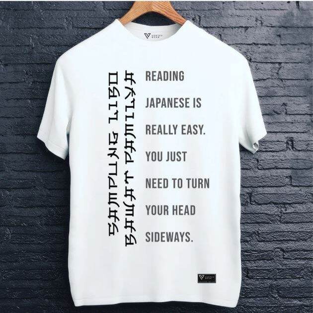 READING JAPANESE - Vortex Wear PH | Lazada PH