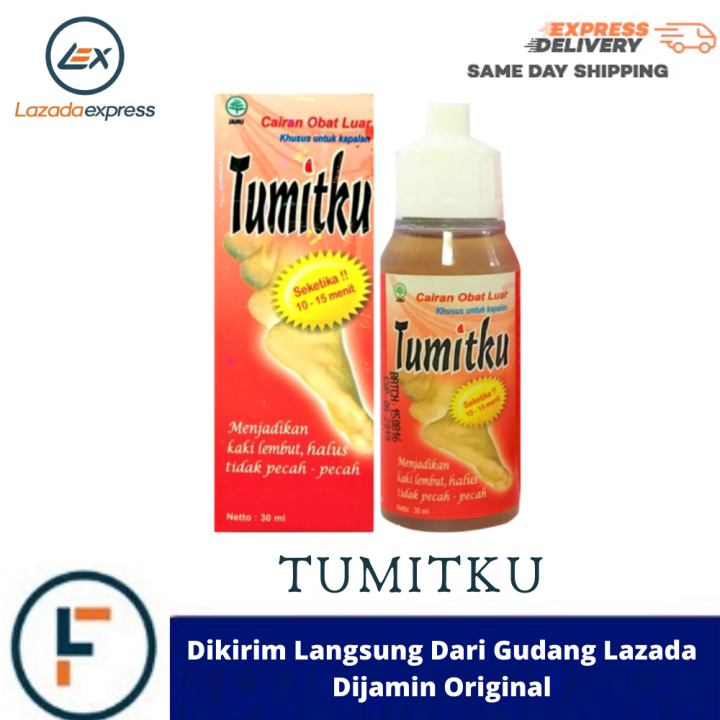 TUMITKU Original Solusi Kapalan dan Kaki Pecah-Pecah 30ml | Lazada ...