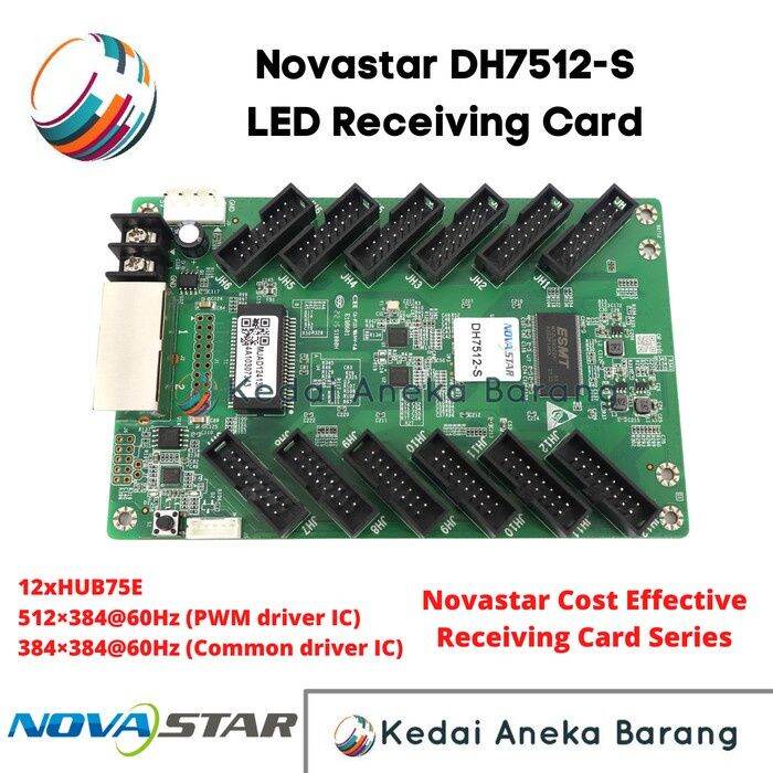 Novastar DH7512-S DH7512 LED Receiving Card RC Videotron 12 PORT HUB75 ...