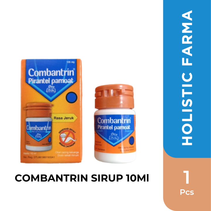 Combantrin Jeruk Sirup 10 ml Obat Cacing | Lazada Indonesia
