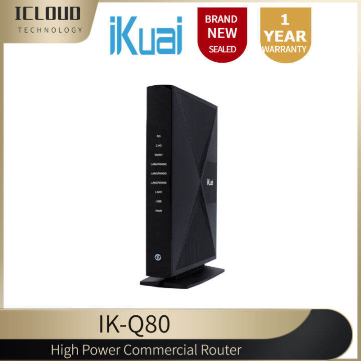 IKUAI IK-Q80 High Power Dual-band Gigabit Wireless Router, The Powerful Dual Broadcom Chipset ...