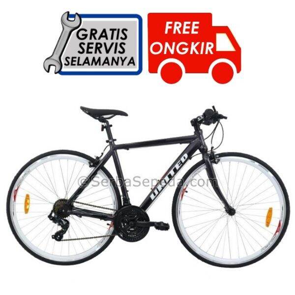 United Boston 2 Sepeda Hybrid 700C | Lazada Indonesia