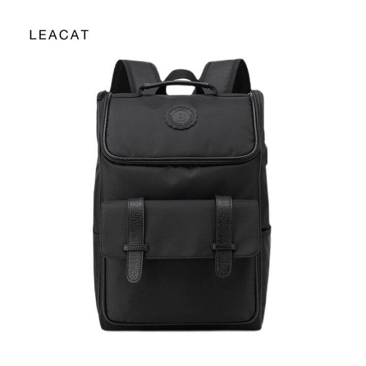 Leacat men backpack Nylon waterproof Fashion Schoolbag large capacity ...