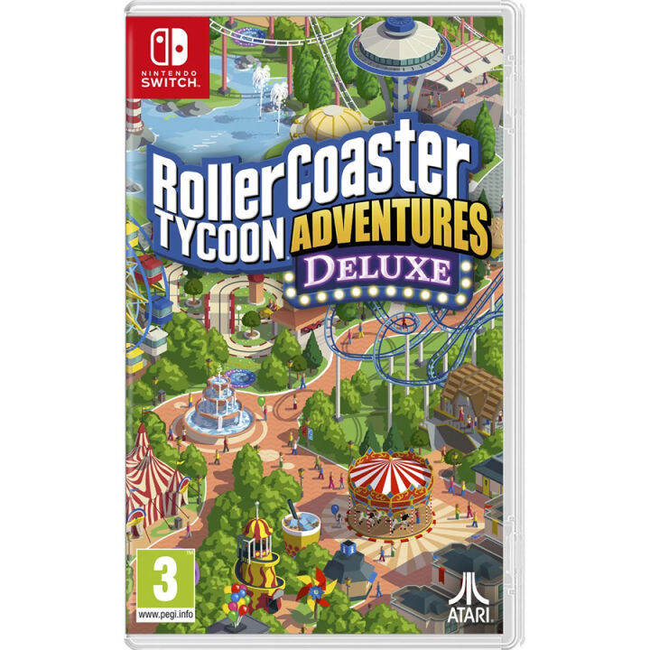 Nintendo Switch Roller Coaster Tycoon Adventures Deluxe | Lazada Indonesia