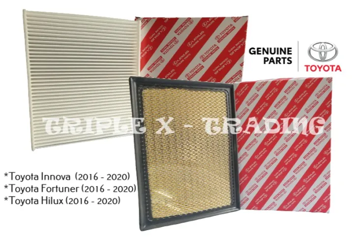 COMBO Toyota Air Filter for Toyota Innova (2016 - 2022) / Toyota ...