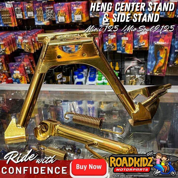 HENG CENTER STAND / SIDE STAND FOR MIO I 125/M3/MIO SOUL I 125 | Lazada PH