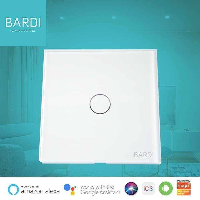 BARDI Smart Wall Switch EU1 Gang PUTIH Saklar WiFi Touch Sentuh ...