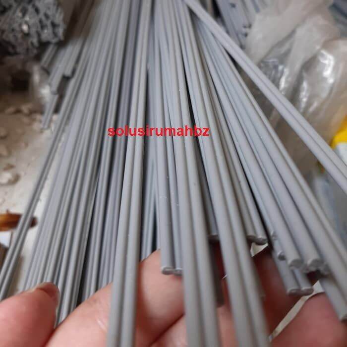 per 3 batang KAWAT LAS PVC KAWAT LAS PLASTIK +-3.6MM*1M per 3BJ ...