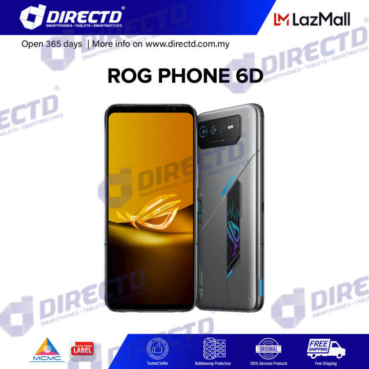 [NEW ARRIVAL] ROG Phone 6D [12GB RAM | 256GB ROM] | FREE DEVIL CASE , 1 ...