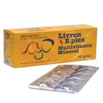 LIVRON BPLEX multivitamin 1box isi 100tablet | Lazada Indonesia