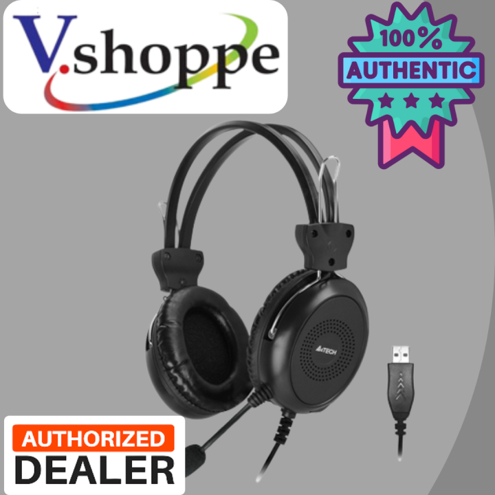 A4Tech HU-30 Call Center Office Home USB Headset / Headphone with Mic ...