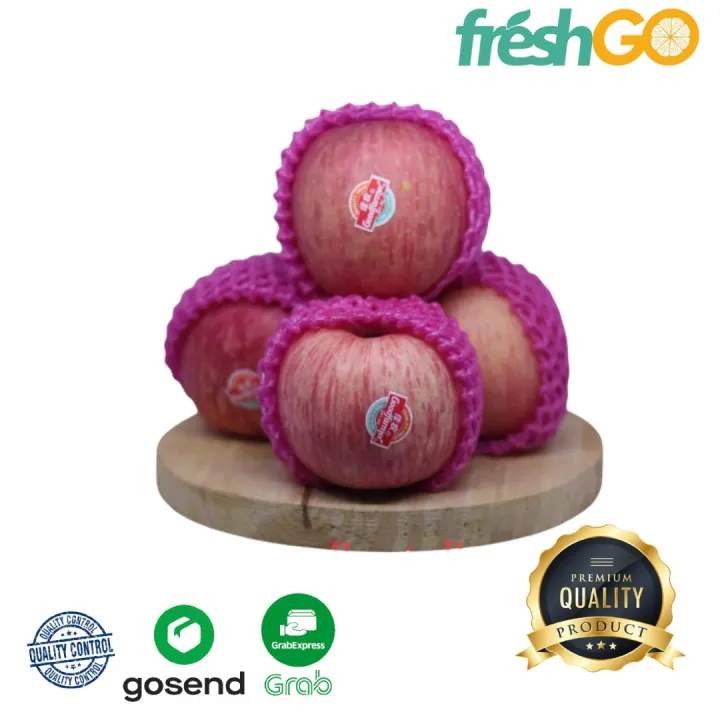 Apel Fuji merk Good Farmer manis segar FRESHGO.ID - 1/2 kg | Lazada ...