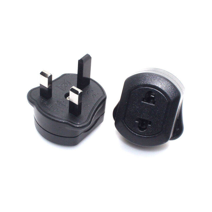 UK Power Plug 13A 250V WIth Fuse, Convert EU/US 2 Pins To Singapore ...