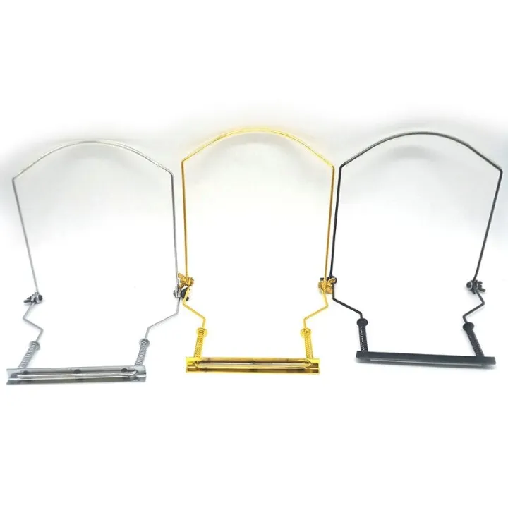 Metal Harmonica Neck Holder Harp Rack Support Bracket For 10 Holes ...
