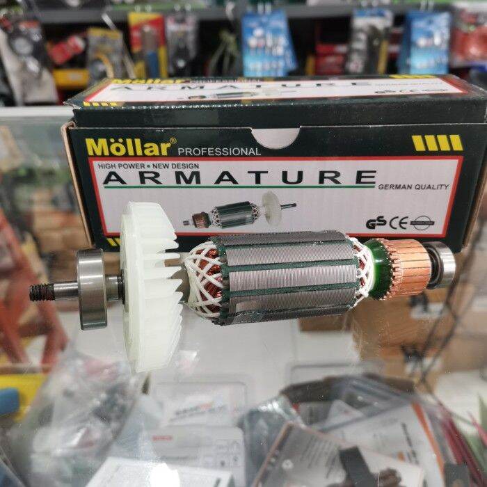 MOLLAR Armature Gerinda makita 9553 B rotor angker grenda makita motor ...