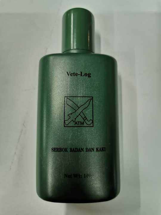 BEDAK BADAN VETALOG // FOOT POWDER VETALOG | Lazada