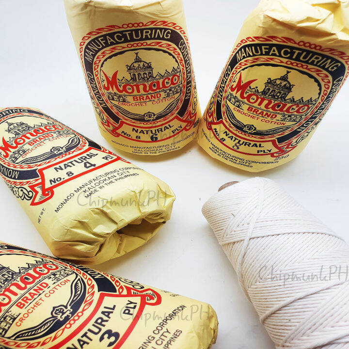 Monaco Crochet Cotton 250g / 450g Cooking Twine/ Longganisa Thread ...