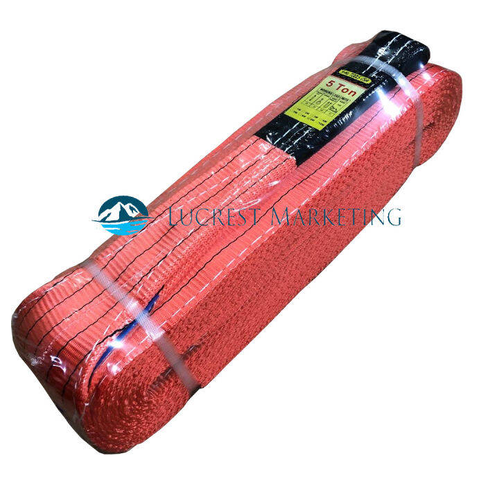 S-Ks Tools USA Sling 5-6 Heavy Duty 5 Ton Webbing Sling (Red) | Lazada PH