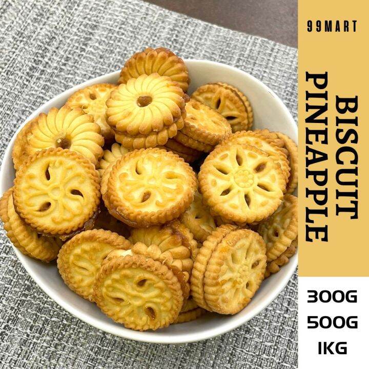 Biskut Timbang ] - Hup Seng Biskut Pineapple Jam 300g / 500g / 1kg ...